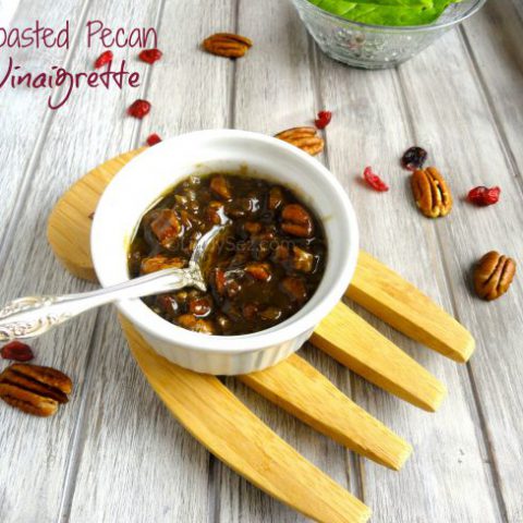 Roasted Pecan Vinaigrette - LindySez | Recipes